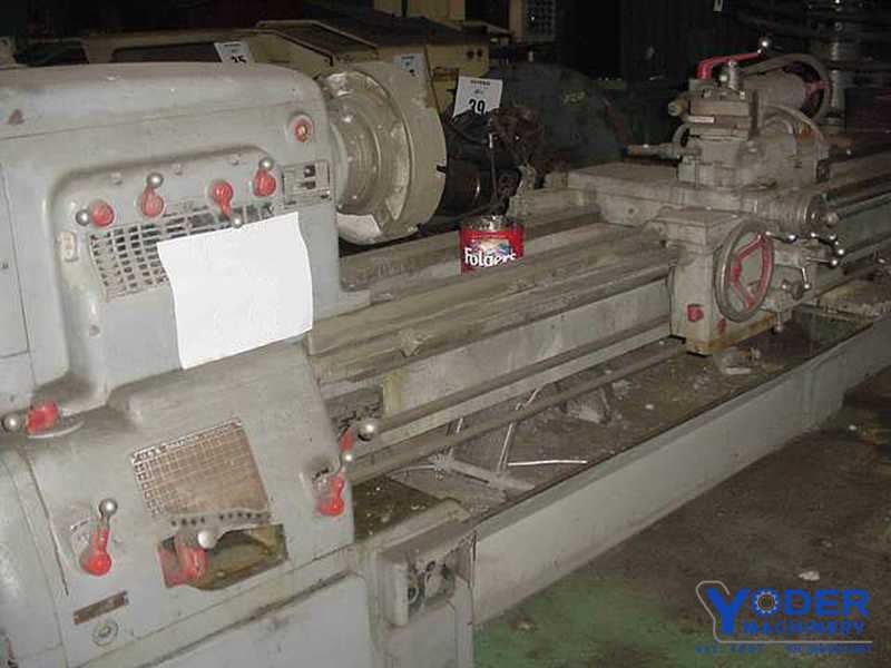 20" x 144" Monarch #22.5, engine lathe, 14" swing over cross slide, 4 ...