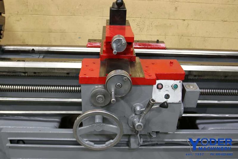 22" x 120" Profitmaster #22X120, gap bed engine lathe, 15" swing over ...