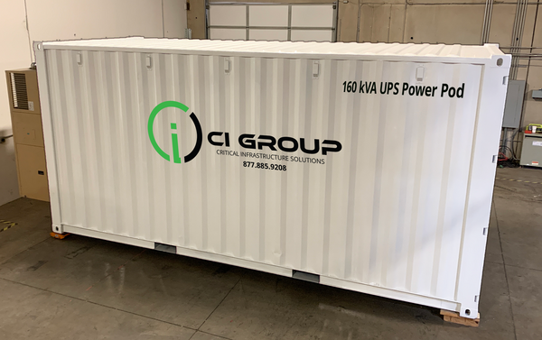 160.0 KVA Eaton 9390, self contained outdoor uninterruptible power ...