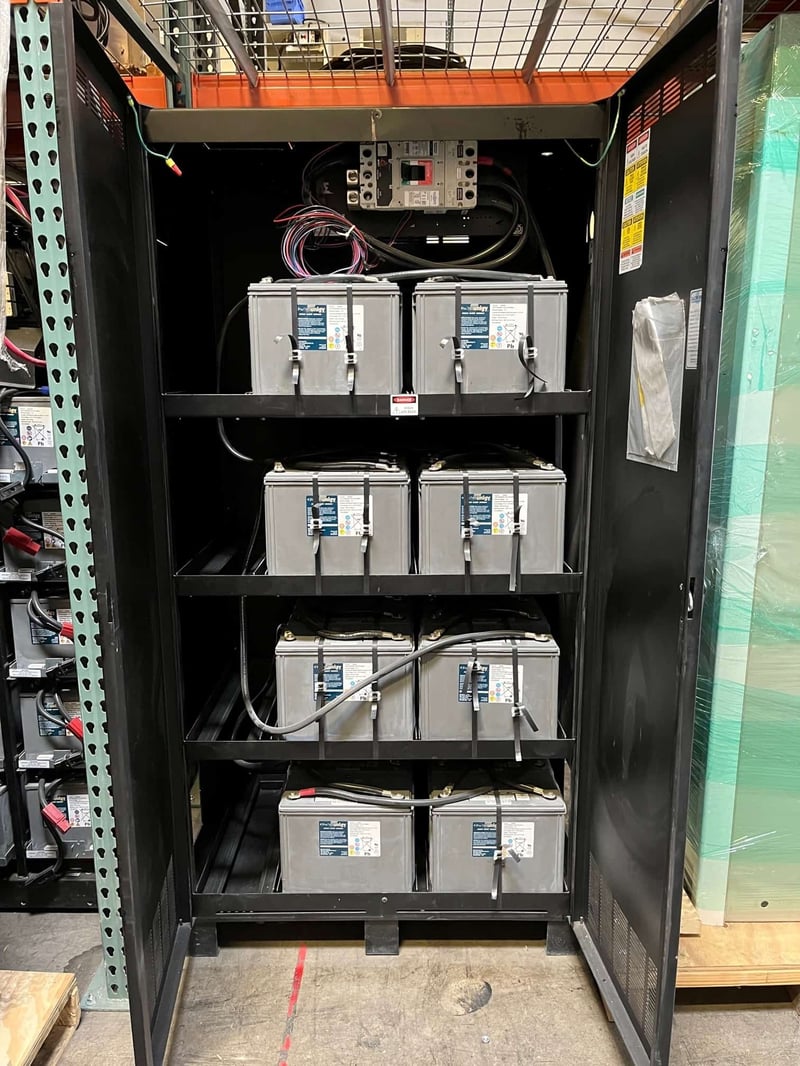 C & C Power BC55, 40 x 29.5 x 79, 480 Volts, 600 amps, battery cabinet ...