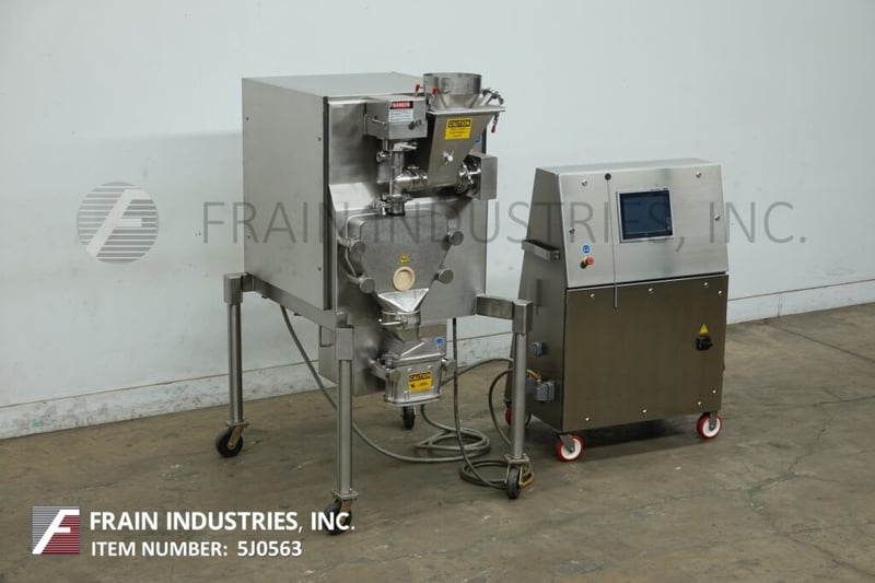 Fitzpatrick #IR520, Stainless steel, medium volume, roller compactor ...