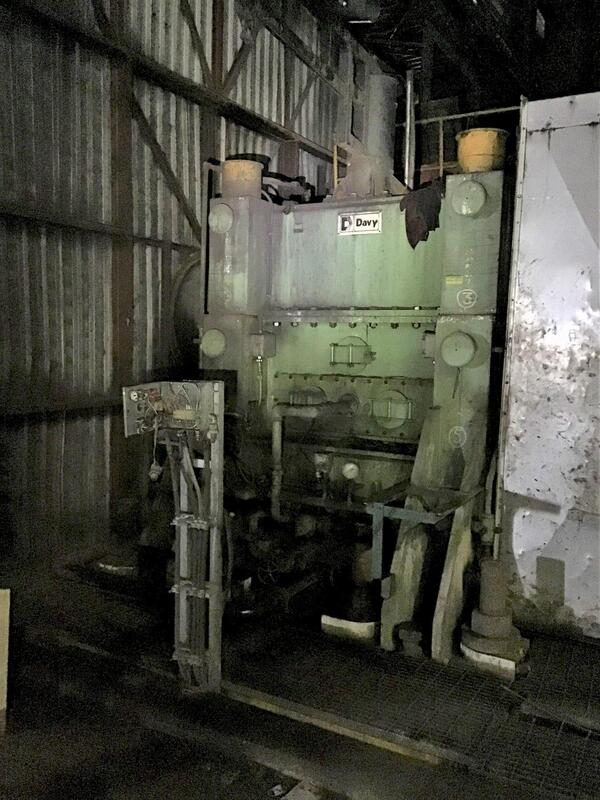 47.5" x 2 Hi, Davy McKee pinion stand, 7000 HP, 50/80 RPM, 2.5 SF, 1:1 ...