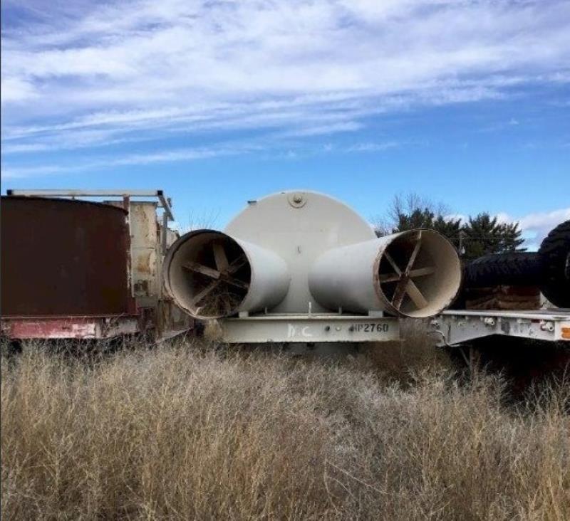 Barber-Colman Greene #70,000-ACFM, Portable Wet Scrubber, Dual Circuit ...