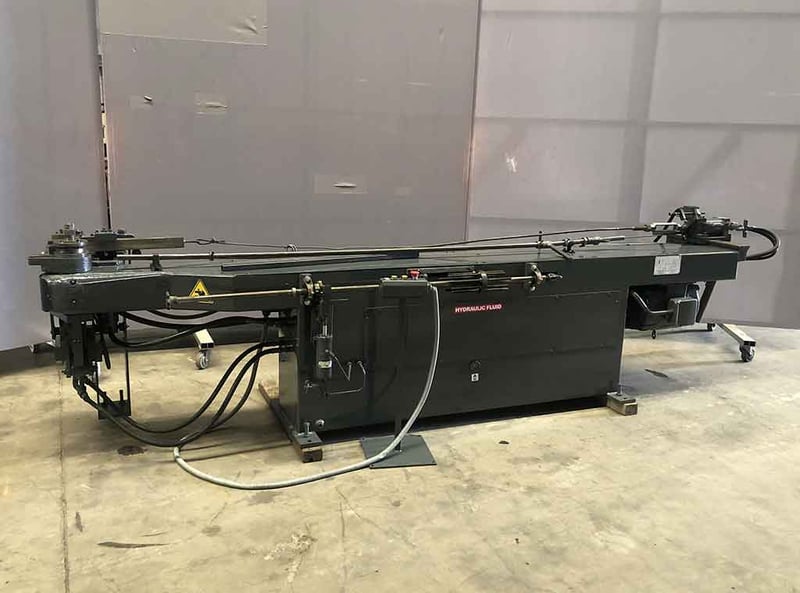 1-1/2" Pines Co., hydraulic tube bender, 220 V., 3-phase, S/N 11015 ...