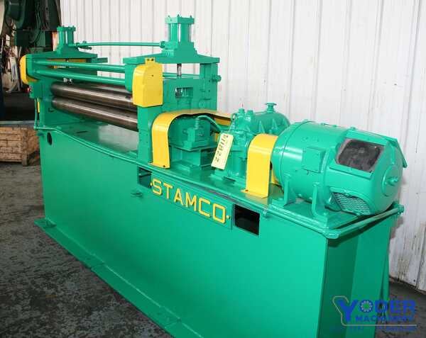 54" x 16" gauge Stamco, 6-roll straightener, 4" entry/exit rolls ...