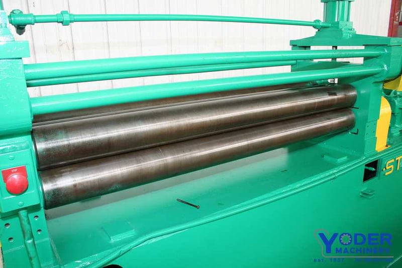 54" x 16" gauge Stamco, 6-roll straightener, 4" entry/exit rolls ...
