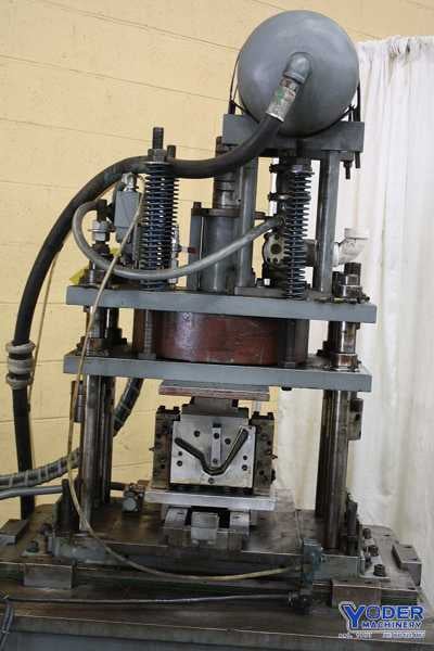 7 Ton, Airam / Hill pneumatic cut-off press, adjustable stroke & shut ...