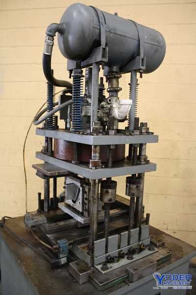 7 Ton, Airam / Hill pneumatic cut-off press, adjustable stroke & shut ...