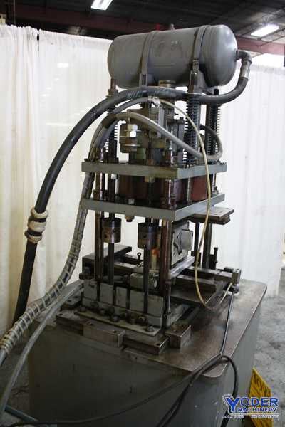 7 Ton, Airam / Hill pneumatic cut-off press, adjustable stroke & shut ...