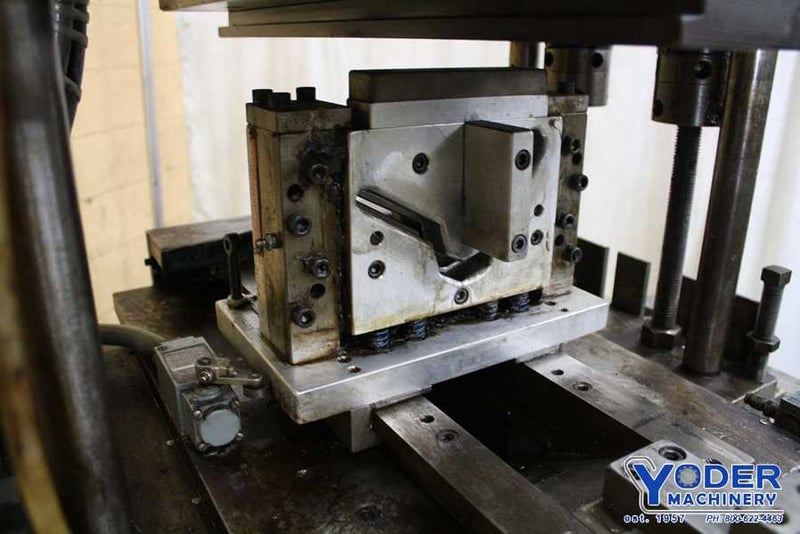 7 Ton, Airam / Hill pneumatic cut-off press, adjustable stroke & shut ...