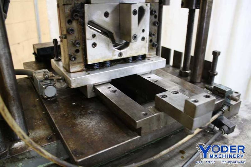 7 Ton, Airam / Hill pneumatic cut-off press, adjustable stroke & shut ...