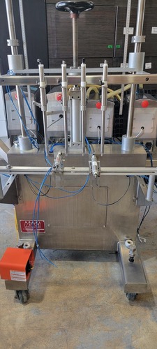 Acasi Machinery #PU-4000, Gear Pump Filler, 4 Pumps, 4 Feeders, 2008 ...