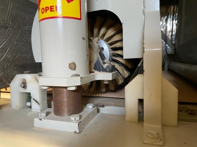 43" Timesavers #43-3-OB, 3-Head Orbital Sander, (2) Orbital heads, 10 ...