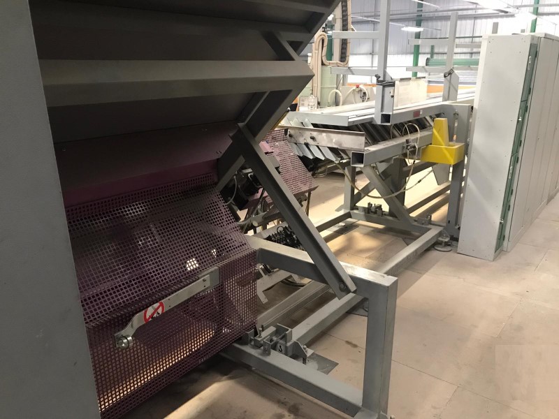 Lisec BSV-45, Spacer Bar Bending, 157.5" x 86.6" Frame Size, 60 - 2200 mm shape legs L, 250 mm ...