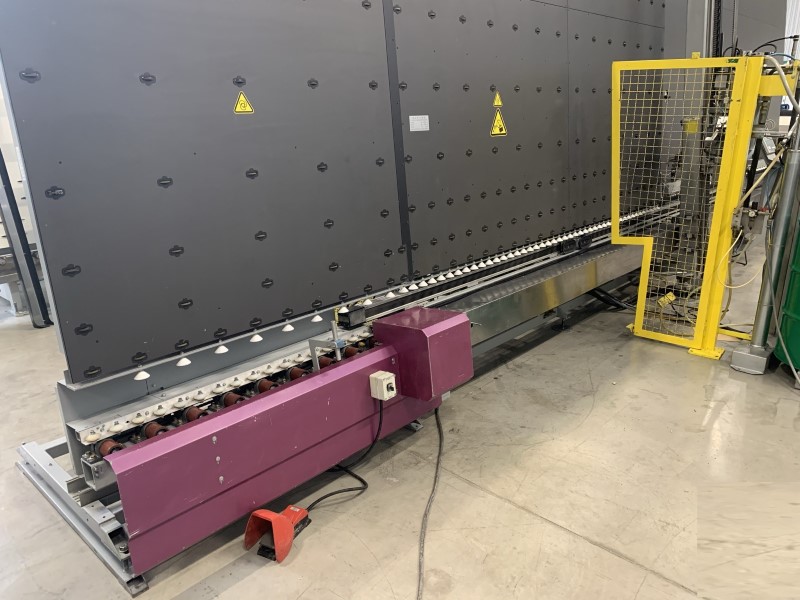 Lisec VFL-2700, IG line Sealing Robot, 2700 x 5000 mm, L-R, 6 deg ...