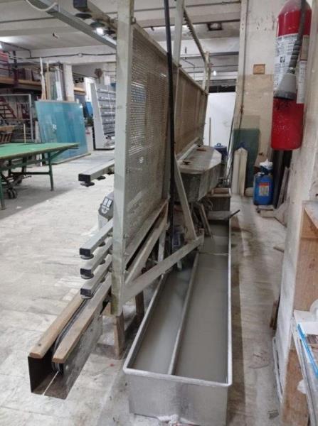 Schiatti Angelo FPS-15, Vertical Glass Edge Grinder, 8-spindle, R-L, 0. ...