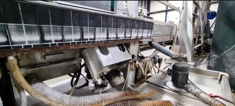 Bottero Variant-810BCS, Vertical Glass Edge Grinder, 10-spindle, 18 FPM ...