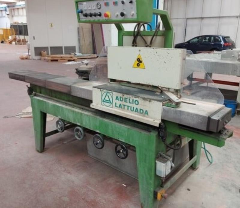Lattuada Delta-M4, Vertical Glass Edge Grinder, 4-spindle, 39.37" x 39. ...