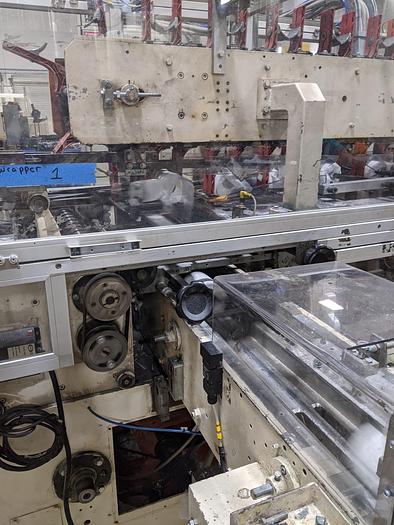 Tissue Converting line, Perini, 2 unwind stands for 2 ply, rewinder ...