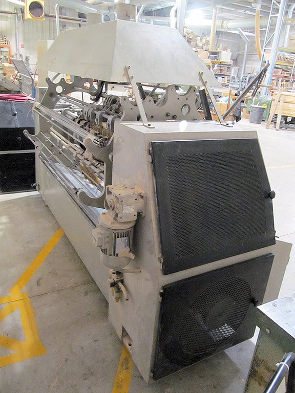 6-3/16" x 63" Calpe #L6-1600, Semi-Autmatic Turning Sander, 6-spindle ...