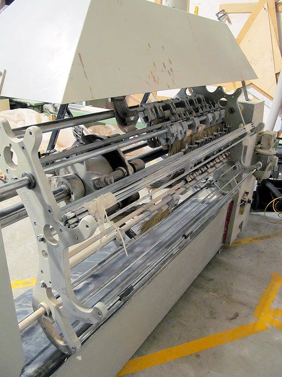 6-3/16" x 63" Calpe #L6-1600, Semi-Autmatic Turning Sander, 6-spindle ...