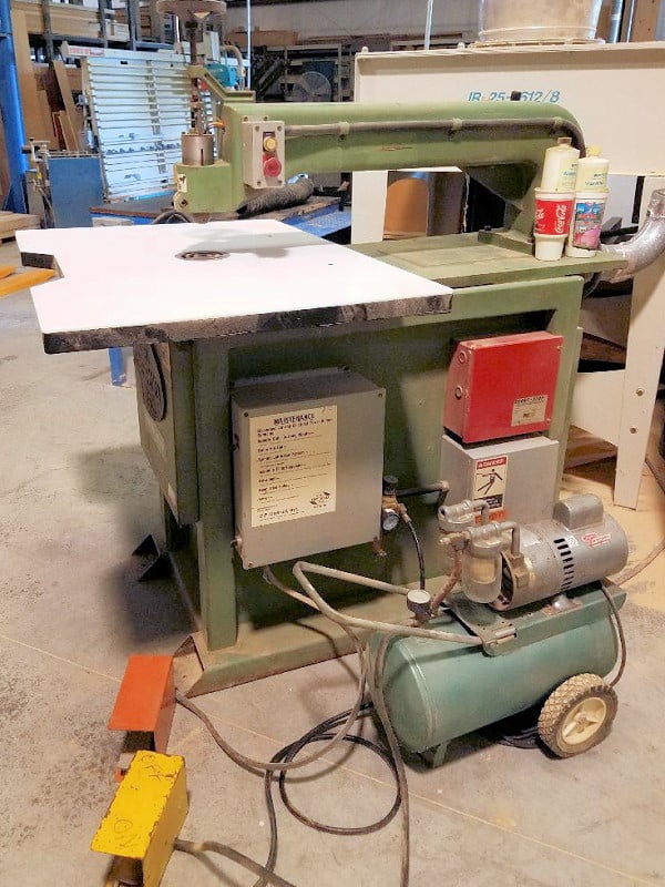 Onsrud 36210, Inverted Pin Router, 36" throat capacity, 10 HP belt ...