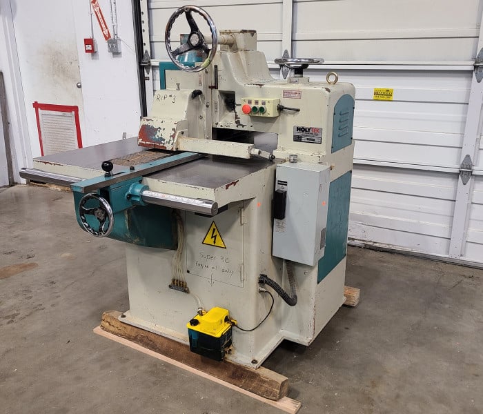 Holytek #HRS-12TK, Single Blade Straight Line Rip-Saw, 15 HP - 4500 RPM ...