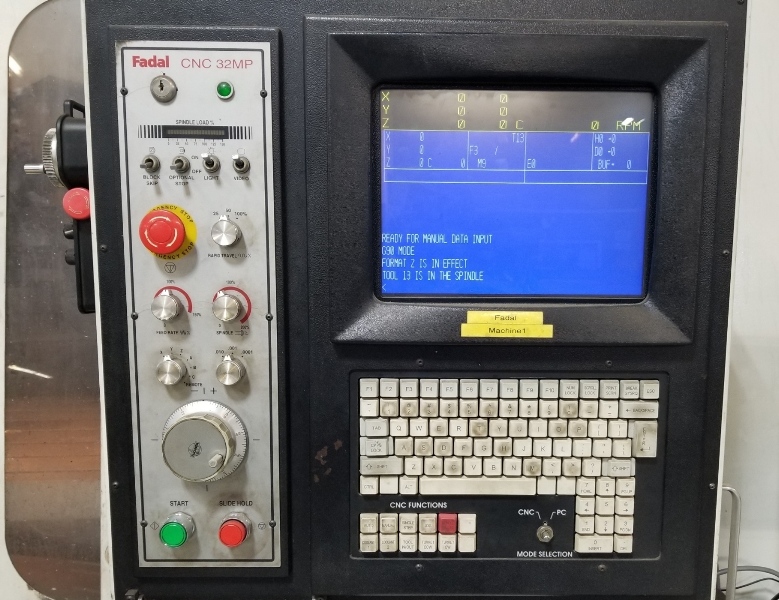 Fadal #VMC6535/50, vertical machining center, Fadal 32MP Control, 65" X ...