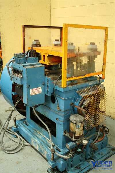 Coe, 4-post flying cut-off press, 2 stroke, air clutch, 7-1/2 HP ...