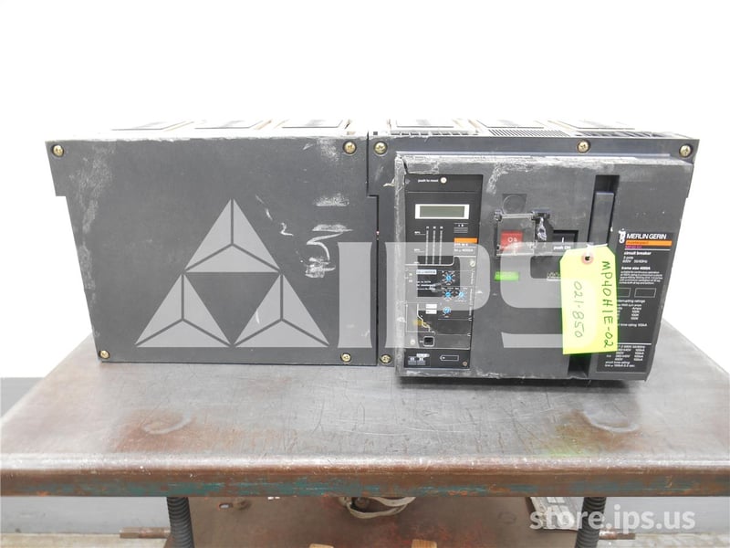 4000 Amps Square D Merlin Gerin Mp40 H1 Eo/bi 120 Volts AC Control, 48 ...