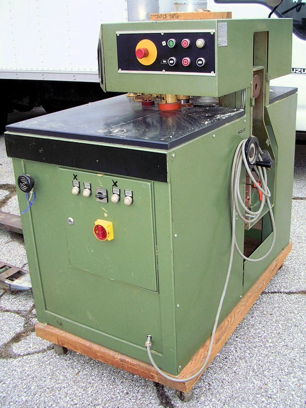 Stegherr #BOF, Arch Moulder w/o Tilting Spindle, Feeds and contours ...