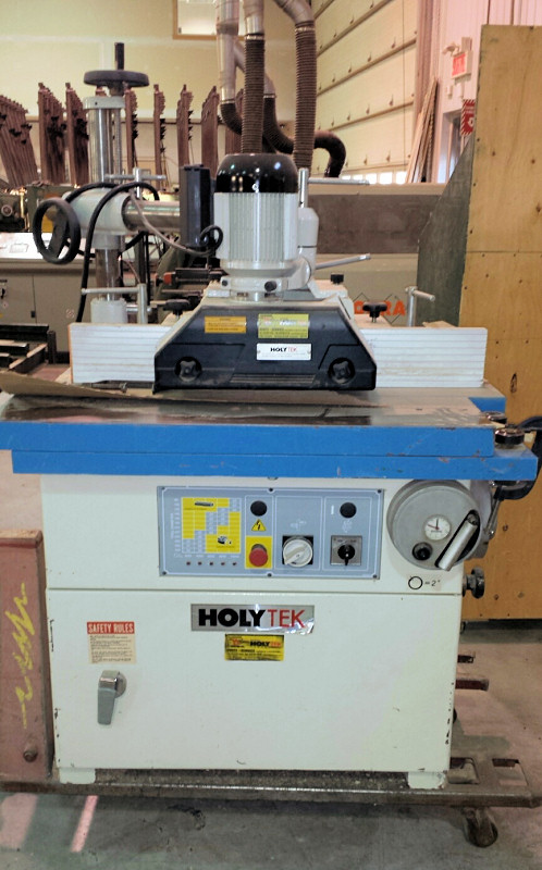 Holytek #SS-512TS, Tilting Spindle Shaper, 1-1/4" Interchangable ...