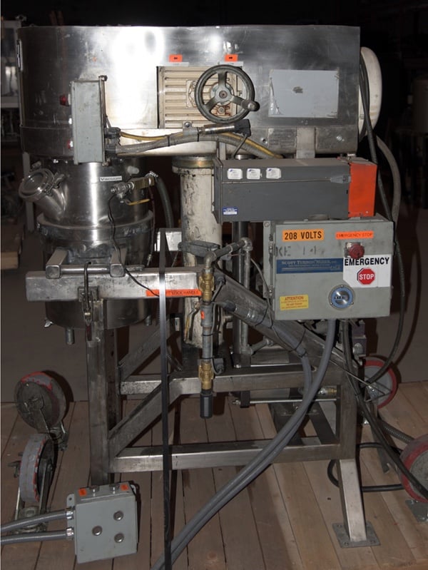 4 gallon Scott Turbon, Ross-type double planetary industrial mixer for ...