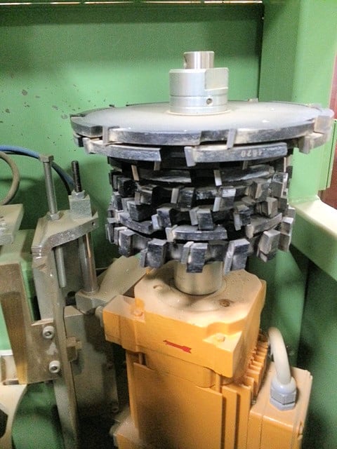 Rotox #EPA-378, CNC Corner Cleaner, 160 x 150 mm profile, 320 x 320 mm ...