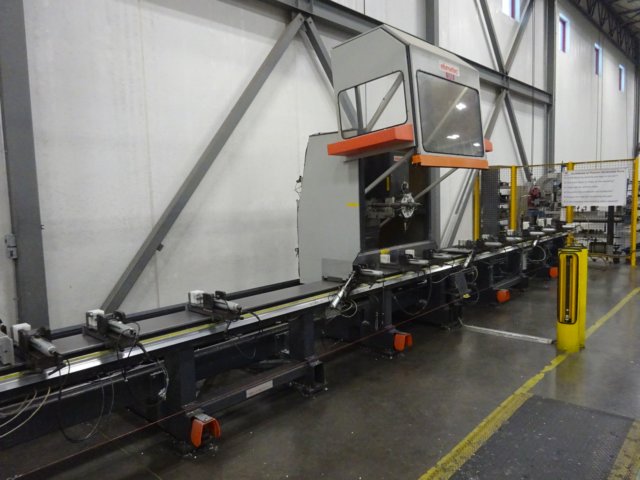 Elumatec #SBZ-130, Profile Machining Center, 11" x 132" main bed area ...