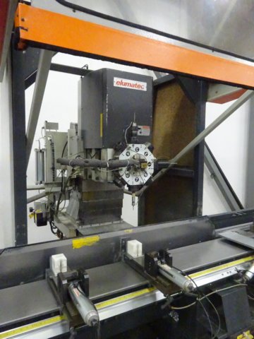 Elumatec #SBZ-130, Profile Machining Center, 11" x 132" main bed area ...