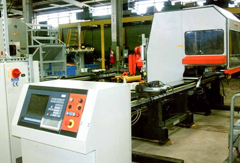 Elumatec #SBZ-130, Profile Machining Center, 11" x 132" main bed area ...