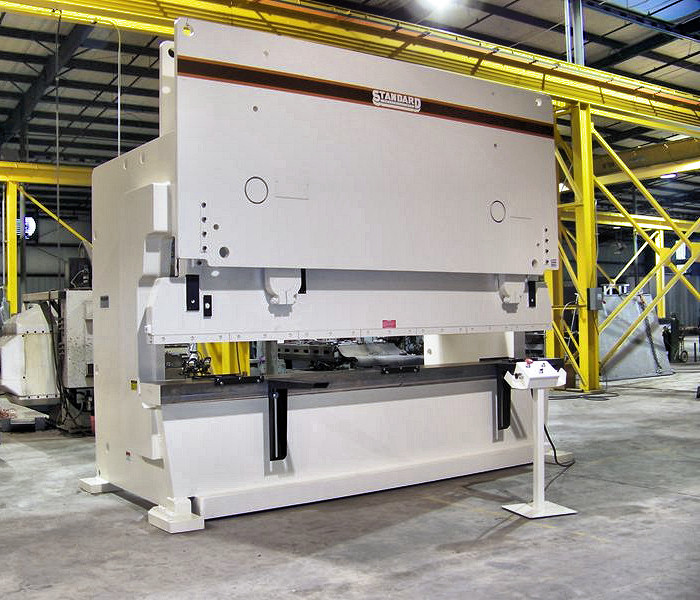 400 Ton, Standard Industrial #AB400-14, manual hydraulic press brake ...