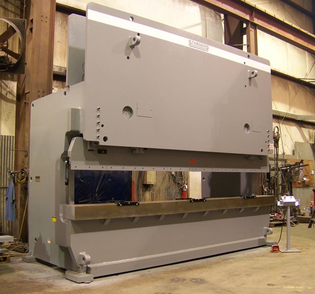 500 Ton, Standard Industrial #AB500-24, manual hydraulic press brake ...