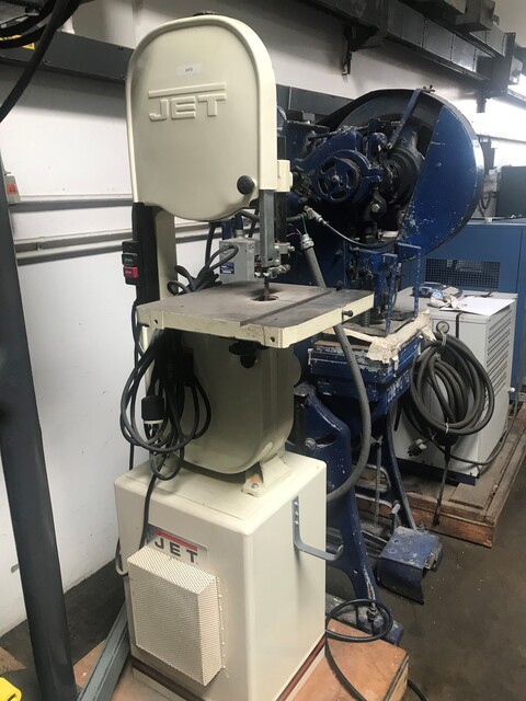 7" x 6" Jet #JWBS-14CS, Vertical Bandsaw Woodworking for Sale | Surplus ...