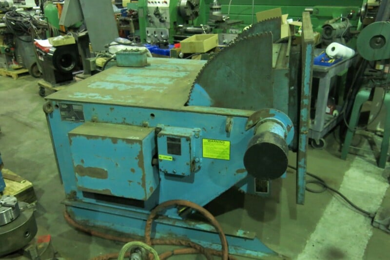 3000 lb. Aronso #RAB30, welding positioner, 46" squaring faceplate ...