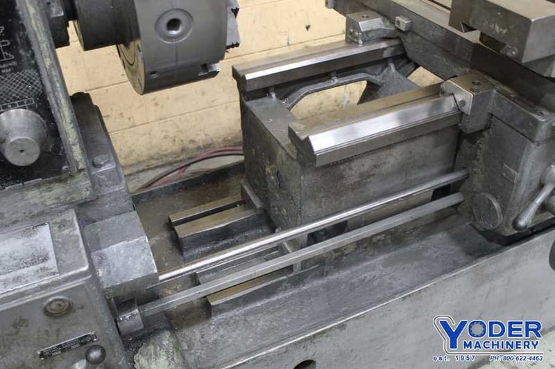 24"/34" x 69"/96" Turri #T-300SB, sliding bed lathe, 24" swing over bed ...