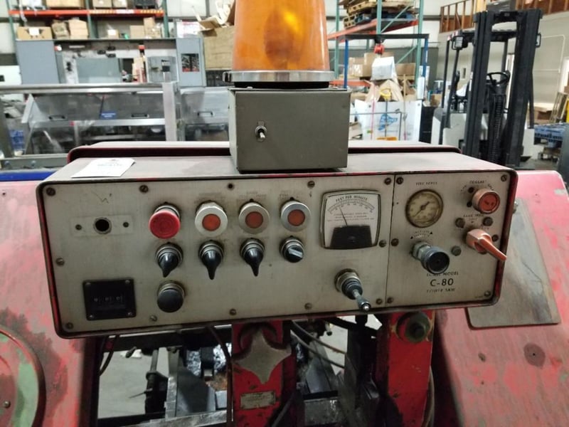 12" x 16" Doall #C-80, horizontal band saw, 12.75" rounds, 50-450 FPM ...