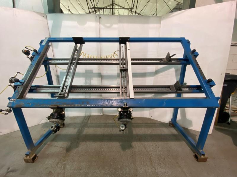 Jlt #79K-7-M, Double Miter Door Clamp, 38" x 84" capacity, (2) vertical ...