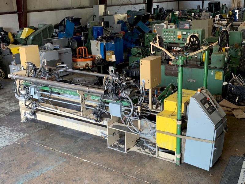 Bergandi #WWVR0511, chain link fence machine, 2", 2-1/4", 2-3/8"mesh, 6 ...