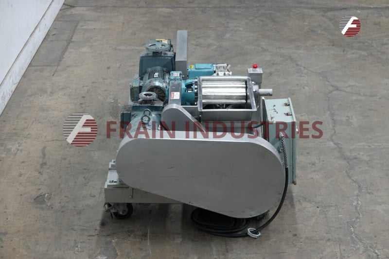 Doering #3PFL, Stainless Steel, twin screw feed pump system, with 20" x ...