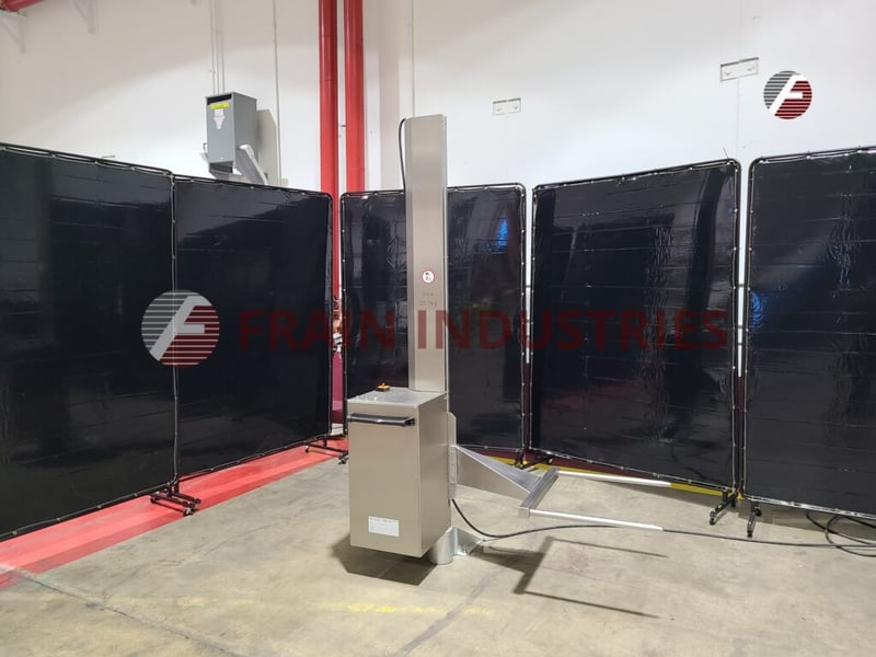 Bohle #HS250, material handling tote dump, rotating column tote lift ...