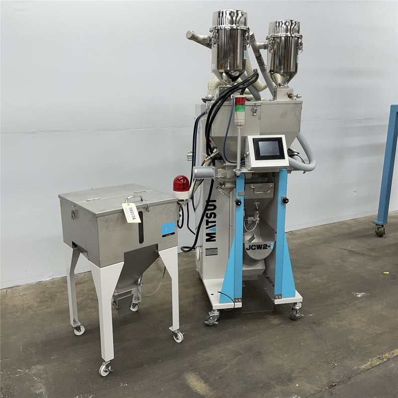 Matsui #JCW2-i-052-JB-21-J, 2 component gravimetric blender, 319 LB/HR ...