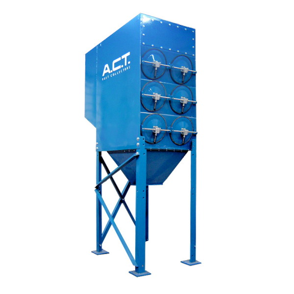4000 cfm ACT #3-6, cartridge dust collector, 460 volts, 6 Nano Elite ...