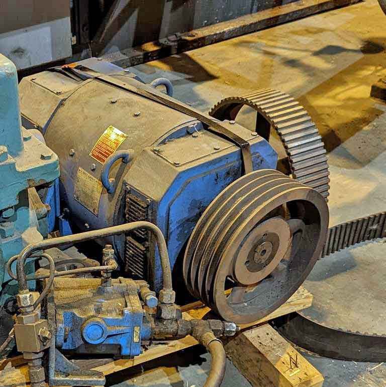 100 HP 1750/2000 RPM DC Motor, 500 VA for Sale | Surplus Record